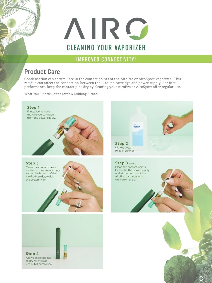 Cleaning Your Airo Vaporizer - Airo Brands